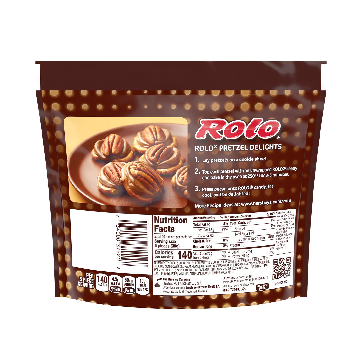 ROLO Caramels in Milk Chocolate 10.6oz Candy Bag