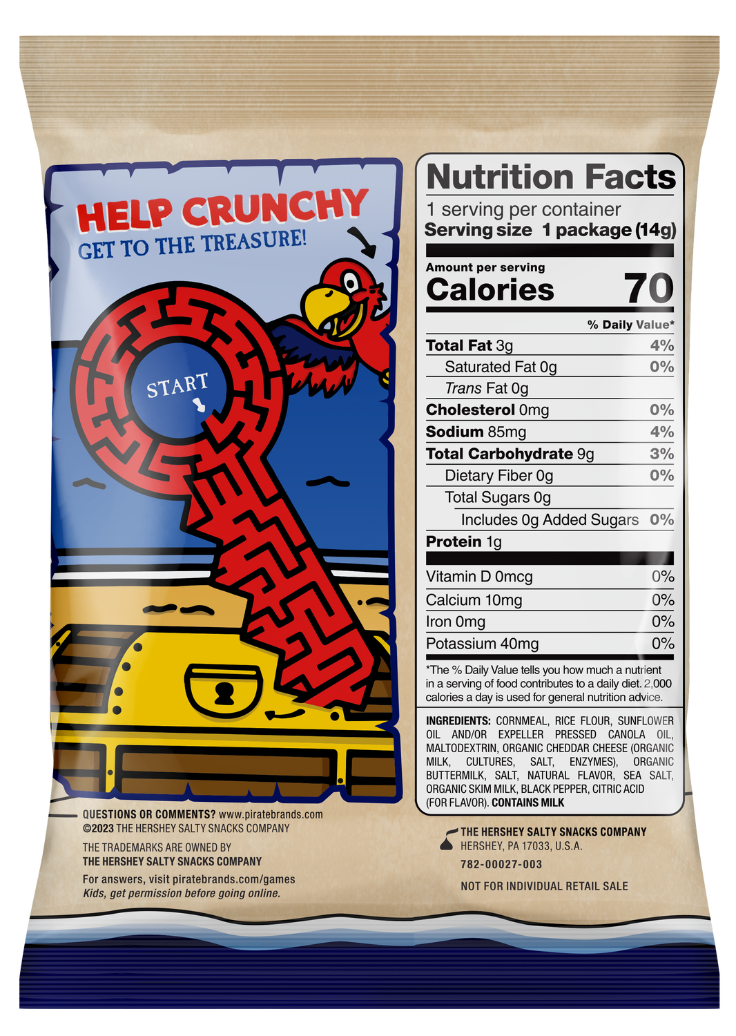 SKINNYPOP and PIRATE'S BOOTY Family Snack Pack Popped Popcorn and Aged ...