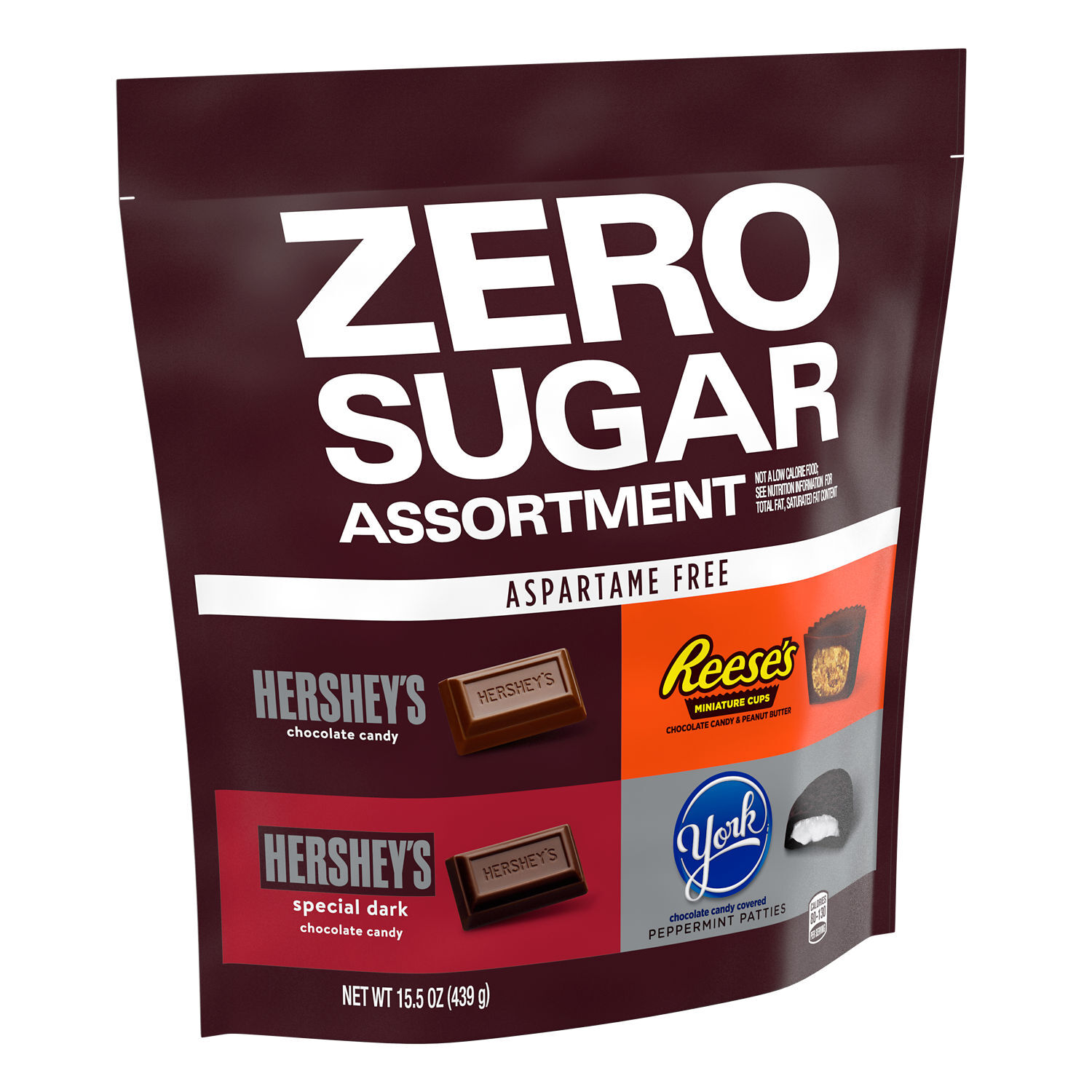 HERSHEY'S, REESE'S and YORK Zero Sugar Assorted Flavored Candy Variety ...