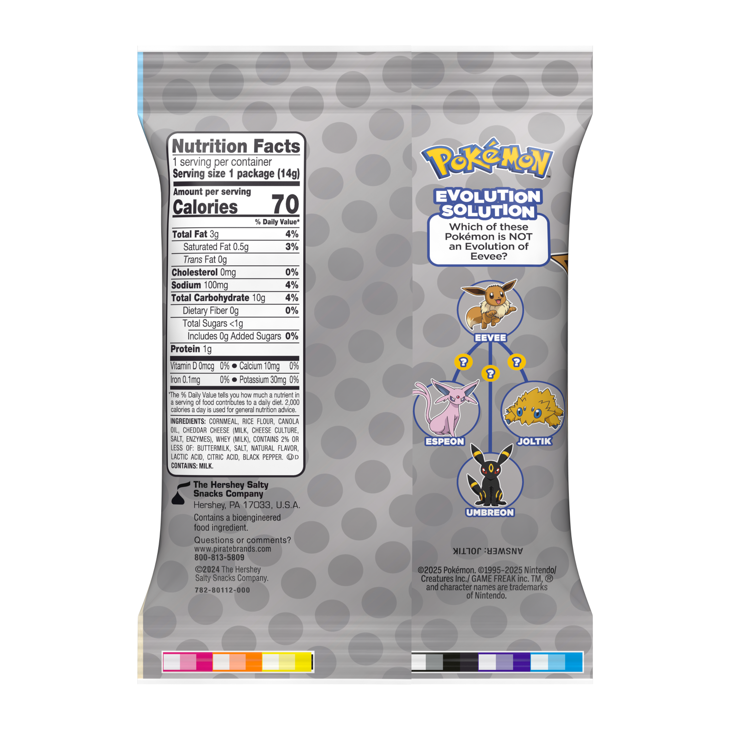 PIRATE'S BOOTY Pokémon Aged White Cheddar Rice & Corn Puffs, 0.5 oz ...