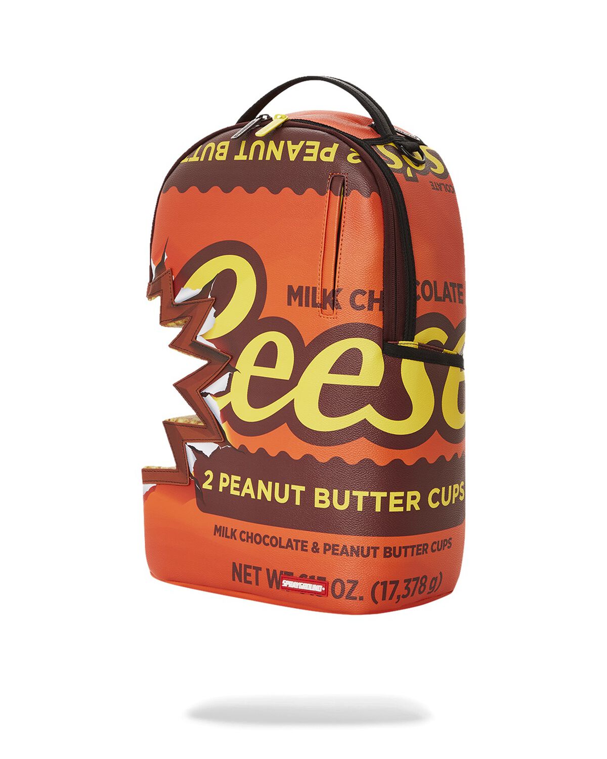 Sprayground Reese's Peanut Butter Cup Shark Bite Backpack