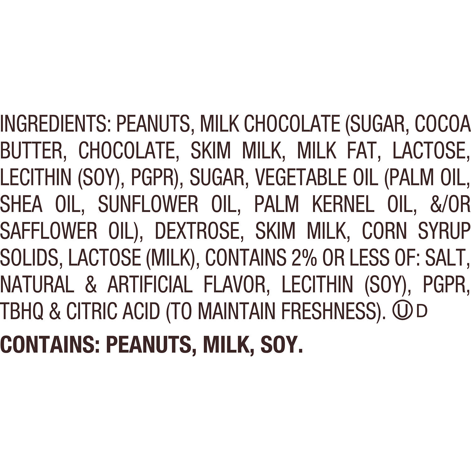 REESE'S Werewolf Tracks Milk Chocolate and Vanilla Flavored Creme Snack ...