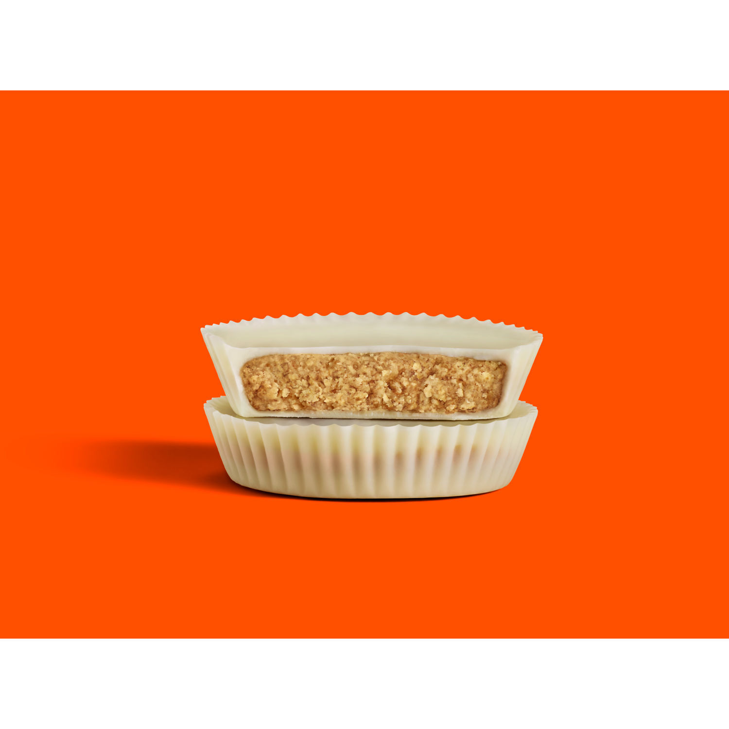 REESE'S White Creme Peanut Butter Cup Standard Size 1.39oz. Candy Bar