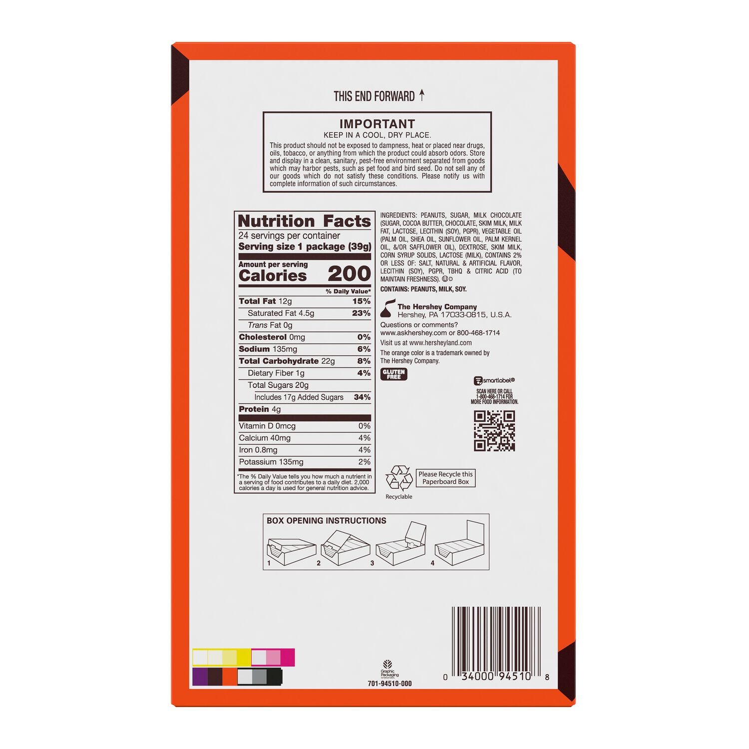 REESE'S Werewolf Tracks Halloween Milk Chocolate and Vanilla Flavored ...