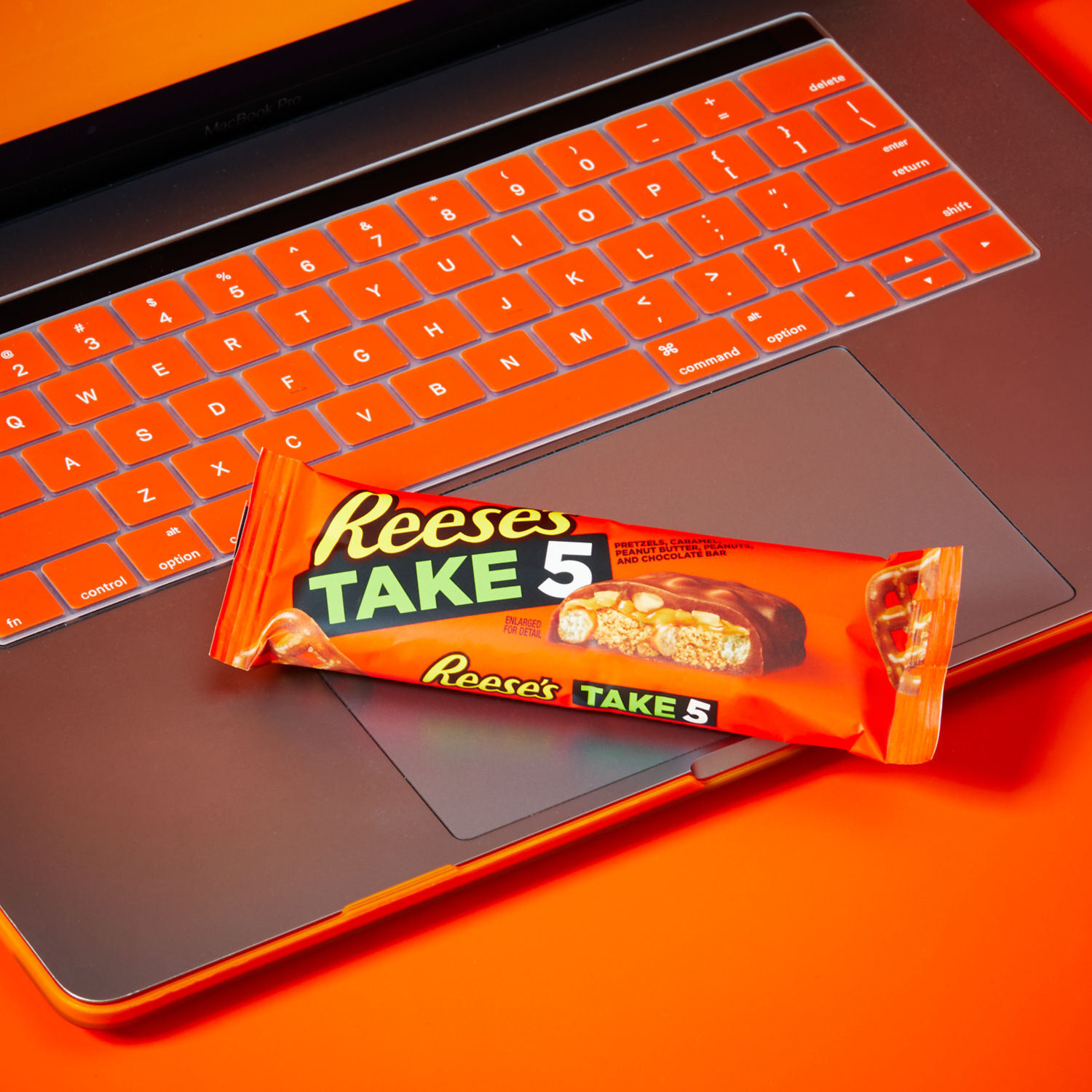 REESE S TAKE 5 Pretzel Peanut and Chocolate Candy Bars 1.5 oz 18 Count