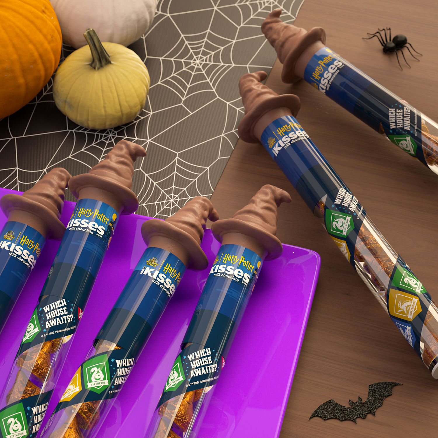 HERSHEY'S KISSES Milk Chocolate Harry Potter™ Halloween Candy Plastic ...