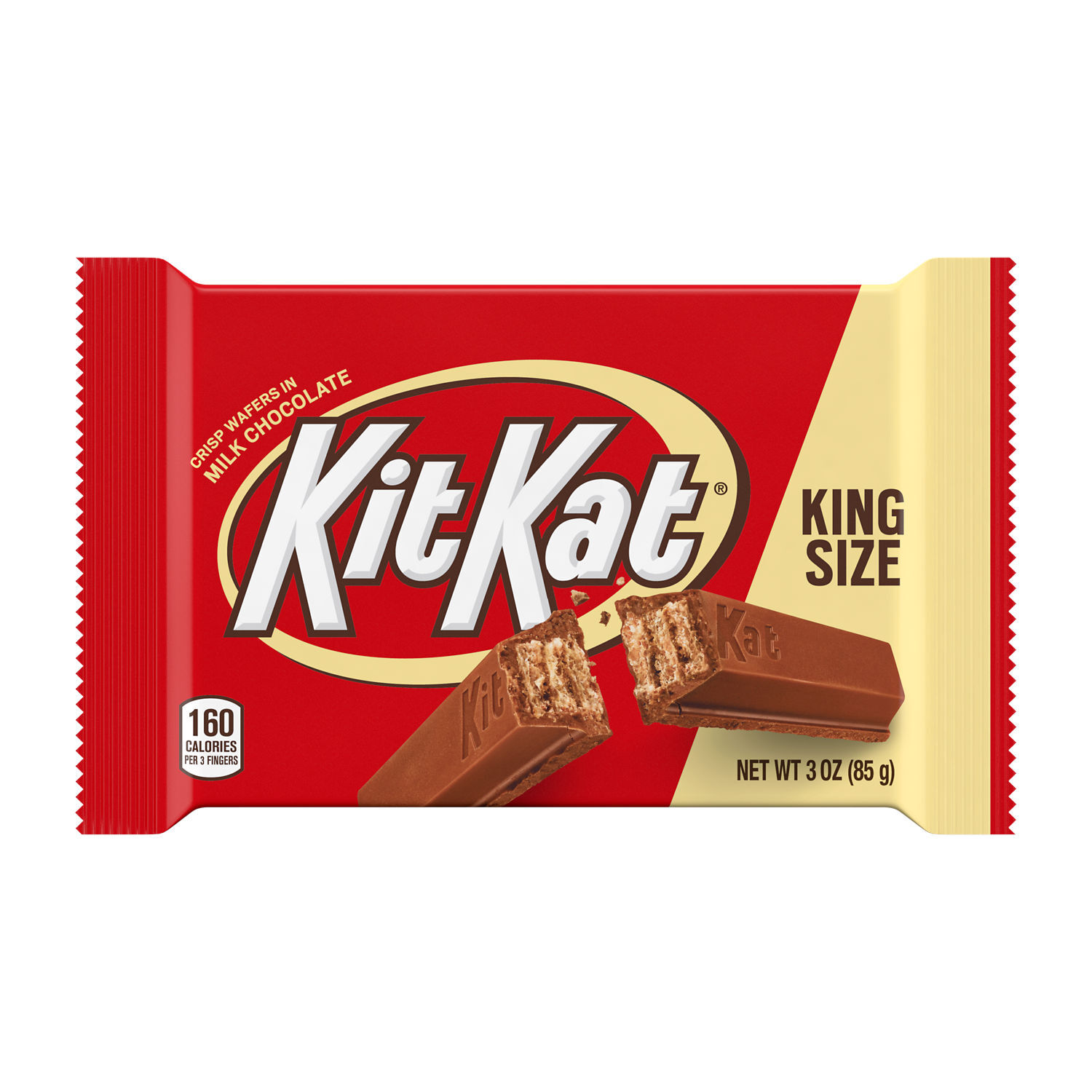 KIT KAT Milk Chocolate King Size 3oz Candy Bar