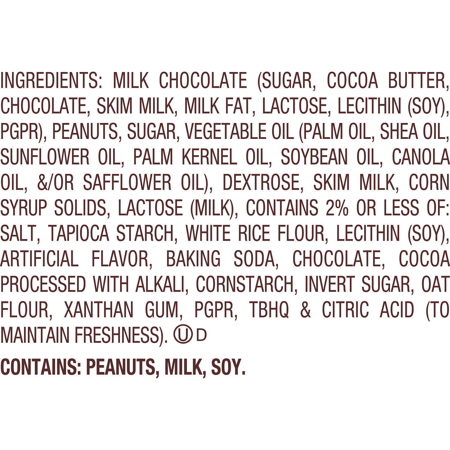 REESE'S OREO® Milk Chocolate and White Creme Peanut Butter Cups Candy ...