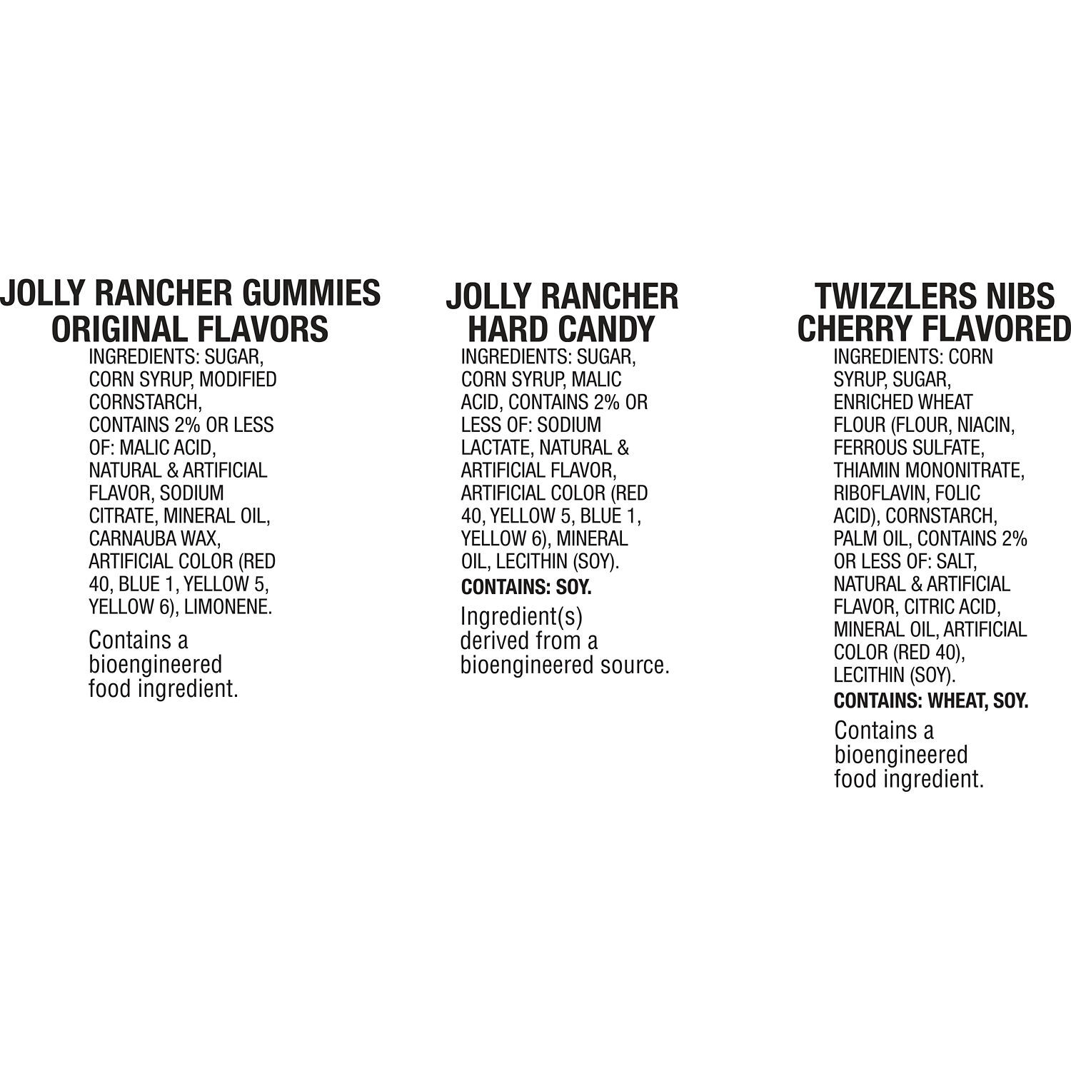 TWIZZLERS & JOLLY RANCHER FAVORITES with Cherry Nibs, Hard Candy and ...