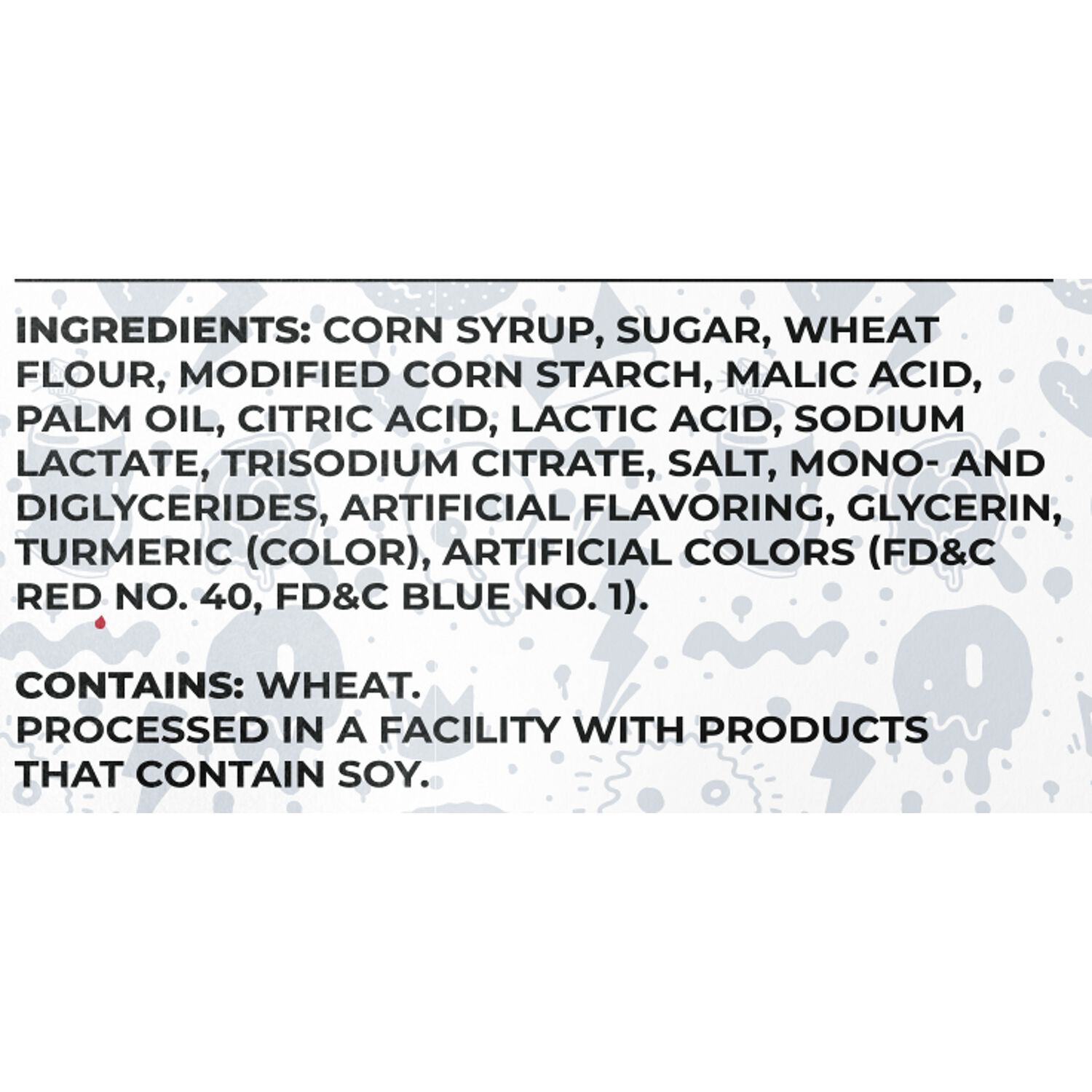 Sour Strips Appleberry Candy Peg Bag, 3.4oz