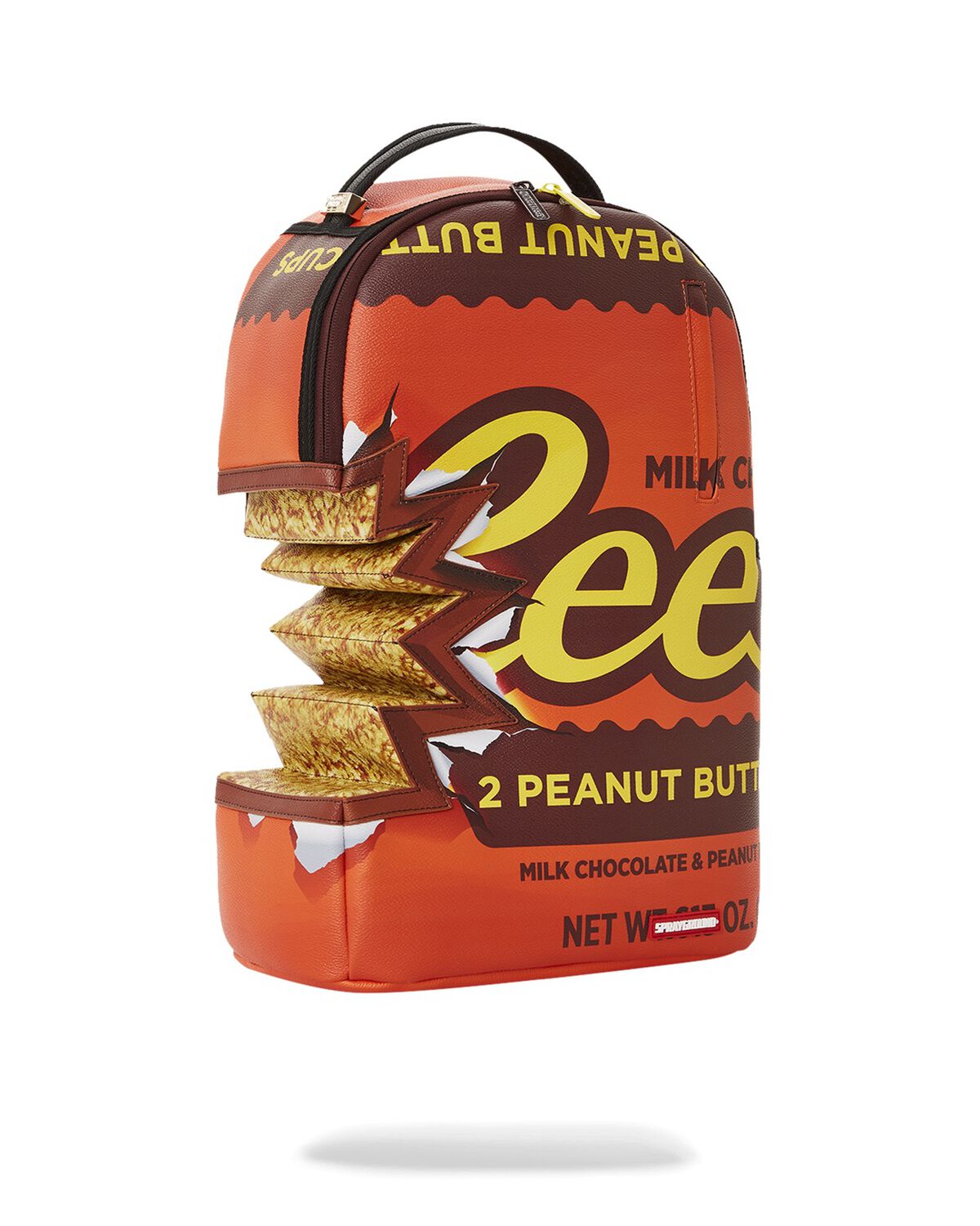 Sprayground Reese's Peanut Butter Cup Shark Bite Backpack