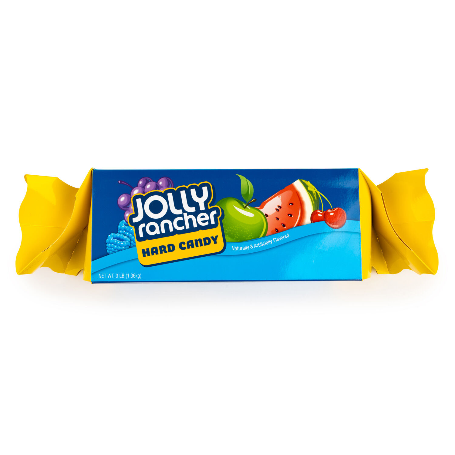 JOLLY RANCHER World's Largest Novelty Packaged Hard Candy Filled Box, 3lb