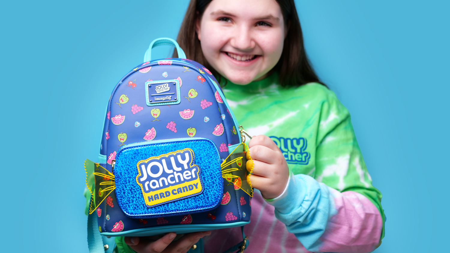 2023 Limited Edition Jolly Rancher Loungefly Mini Backpack
