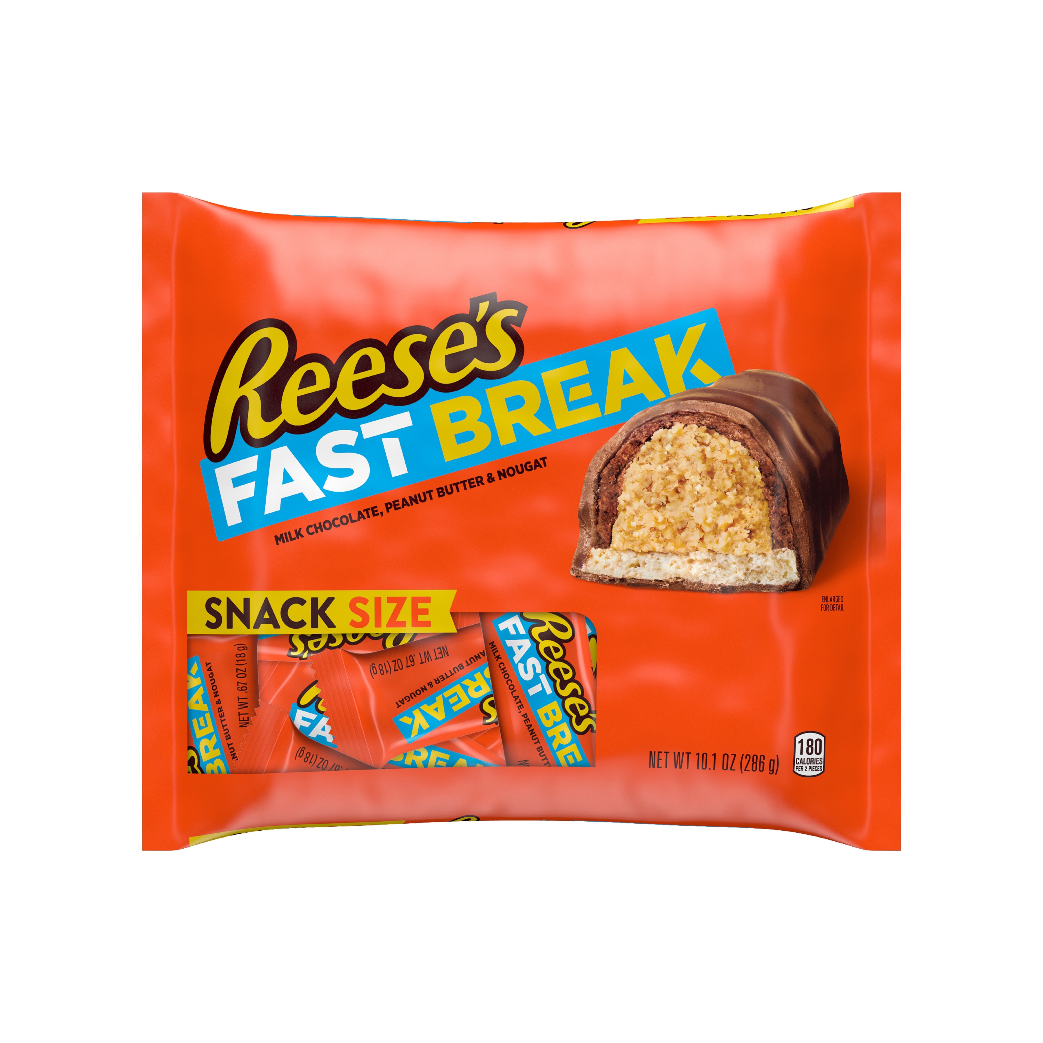 REESE'S FAST BREAK REESE'S FAST BREAK Milk Chocolate, Peanut Butter and ...