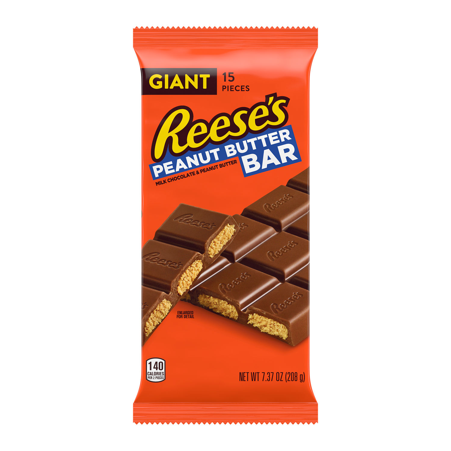 REESE S Milk Chocolate Peanut Butter Giant 7 37oz Candy Bar REESE S Milk Chocolate Peanut Butter Giant 7 37oz Candy Bar
